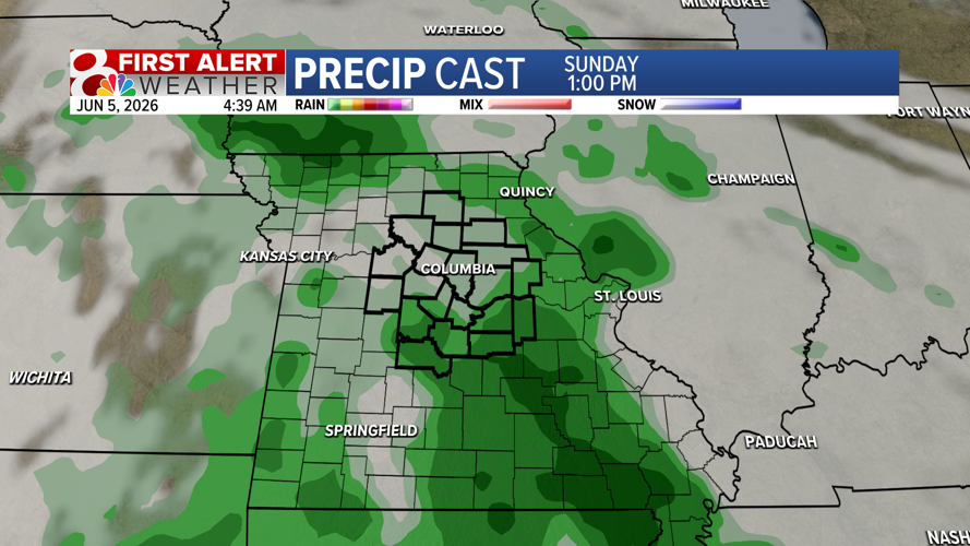Forecast: Increasing humidity, tracking rain chances | Weather | komu.com
