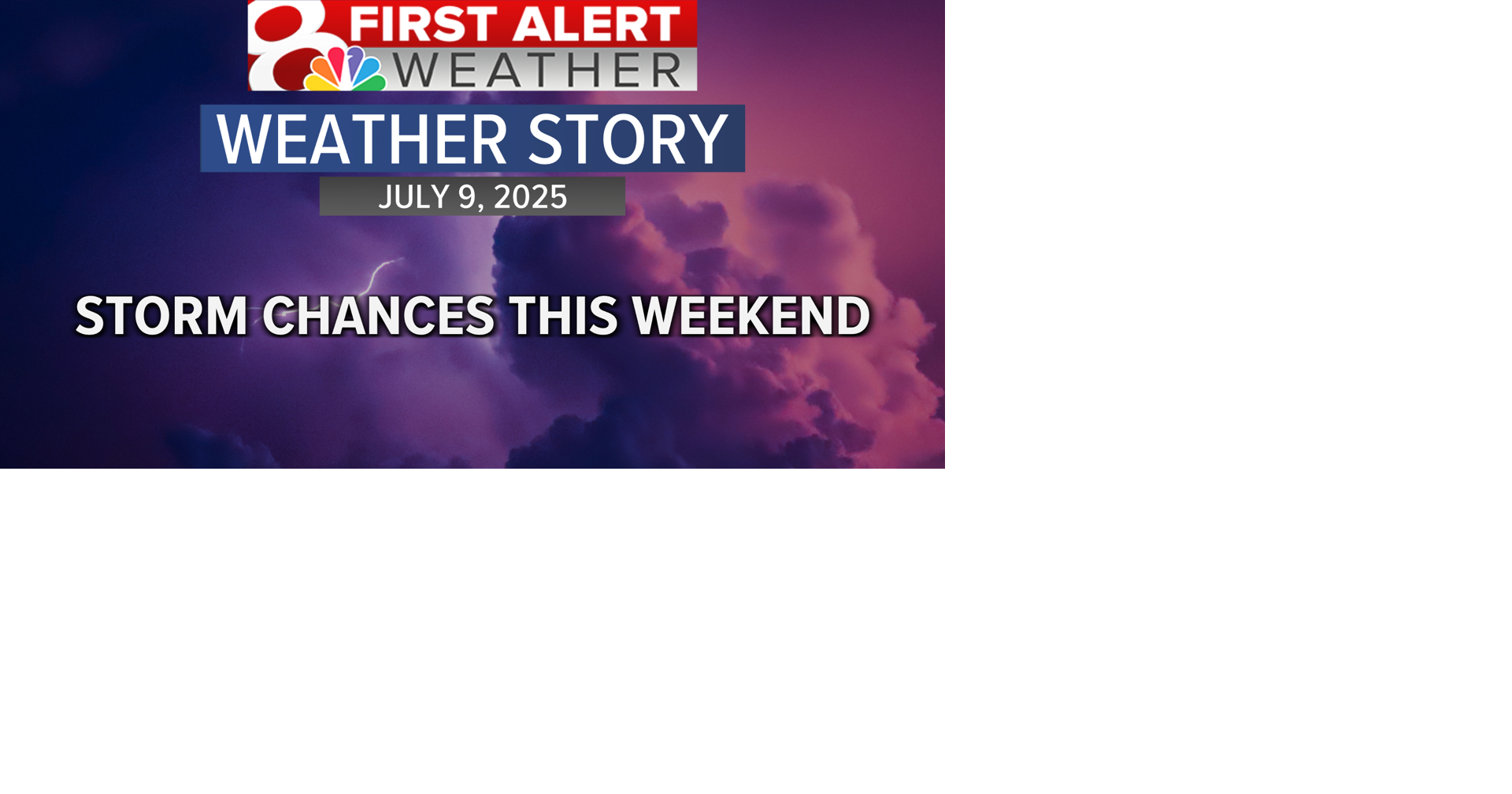 Forecast: Warm end to the week, rainy pattern takes hold | Weather ...