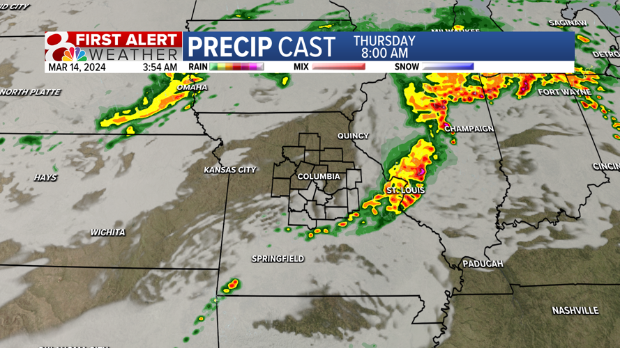 Tracking severe storm chances in Missouri | Weather | komu.com