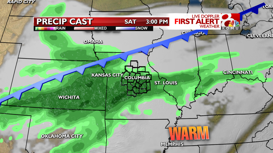 Forecast: Feeling like Spring today; more seasonal by the weekend ...