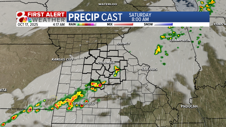 Forecast: Tracking rain chances and cooldown this weekend | Weather ...