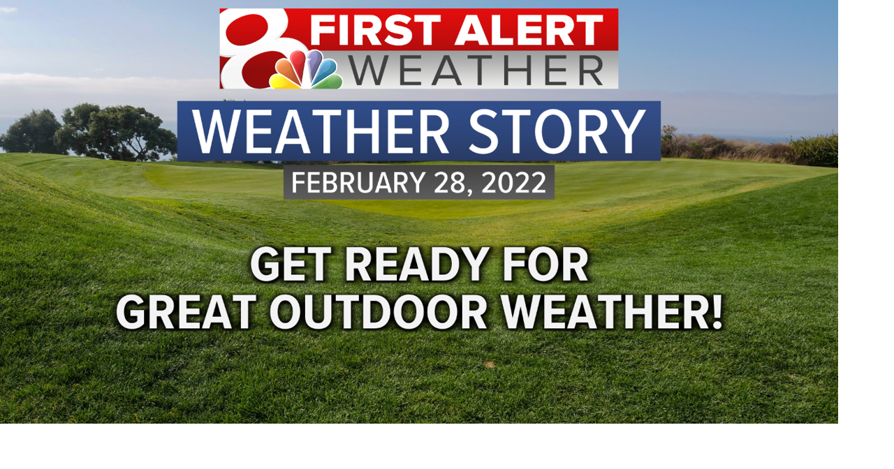 Forecast: Get ready for 60º and 70º weather ALL this week! | Weather ...