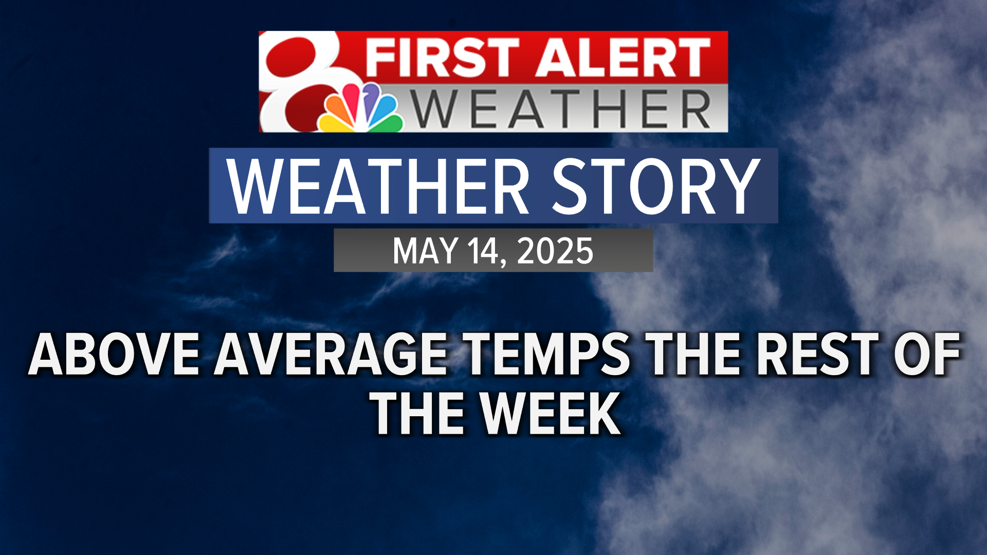 Forecast: Staying warm the rest of the week | Weather | komu.com