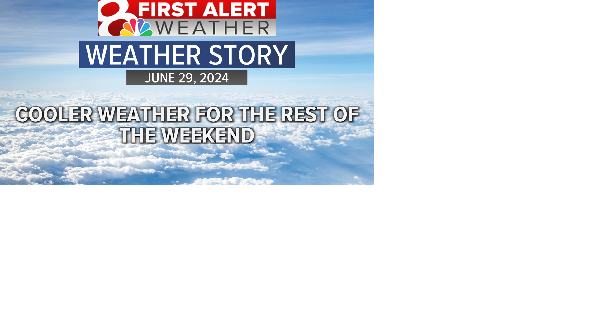 Forecast: Cooler weather is on the way! | Weather | komu.com