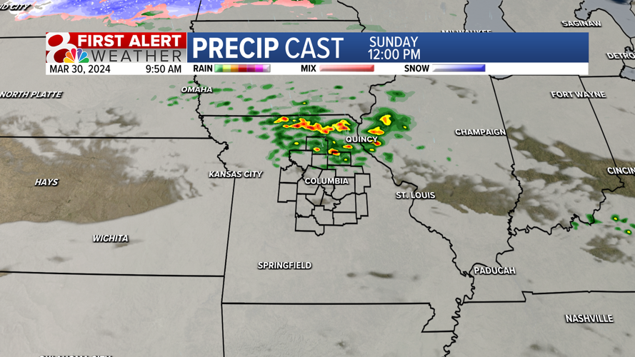 Forecast: A stormy Easter weekend | Weather | komu.com