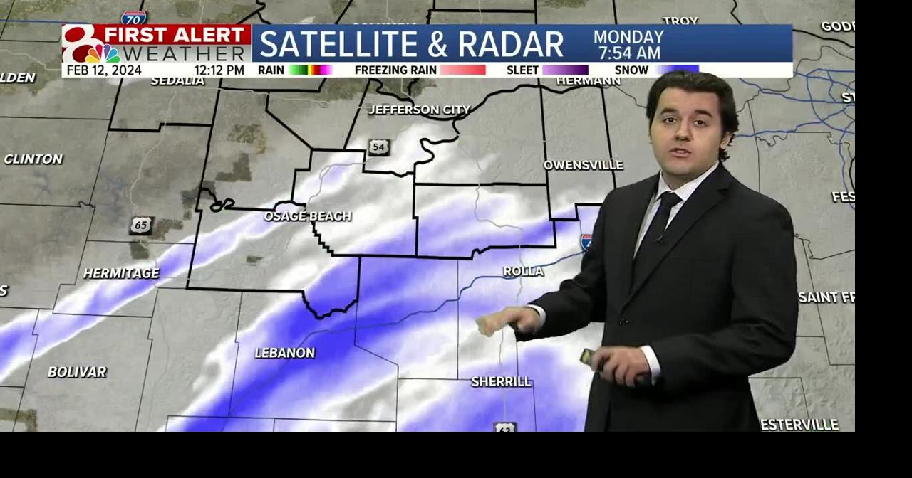 Snow for southern Missouri but seasonal for mid-Missouri | Weather ...