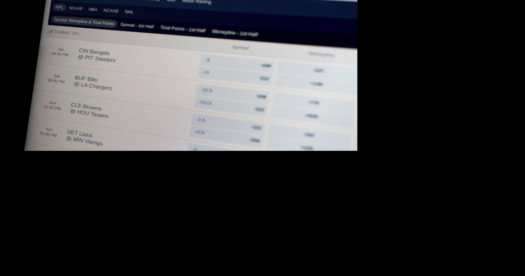 Sportsbook license applications set to open in May | State News | komu.com
