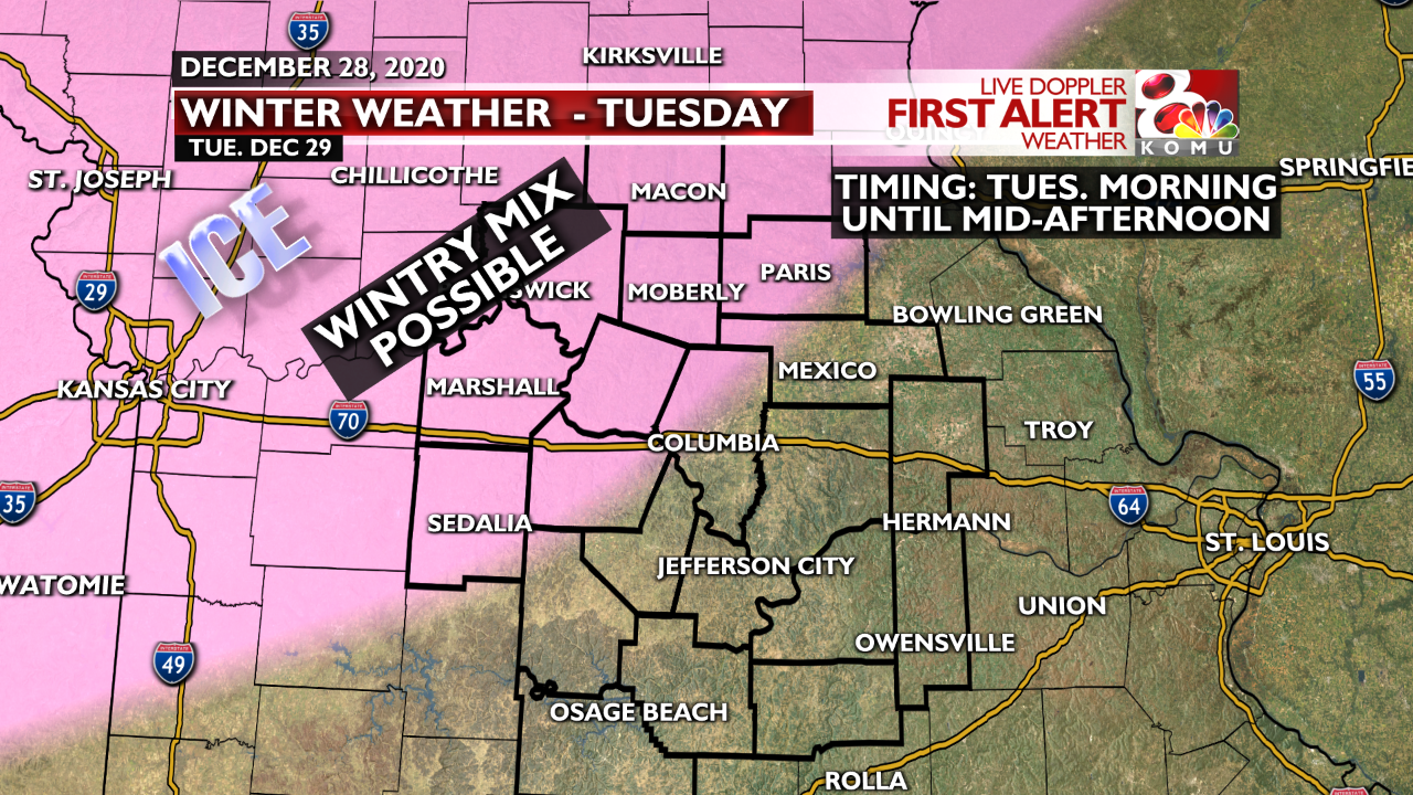 Forecast: Winter precipitation possible over next few days | Weather ...