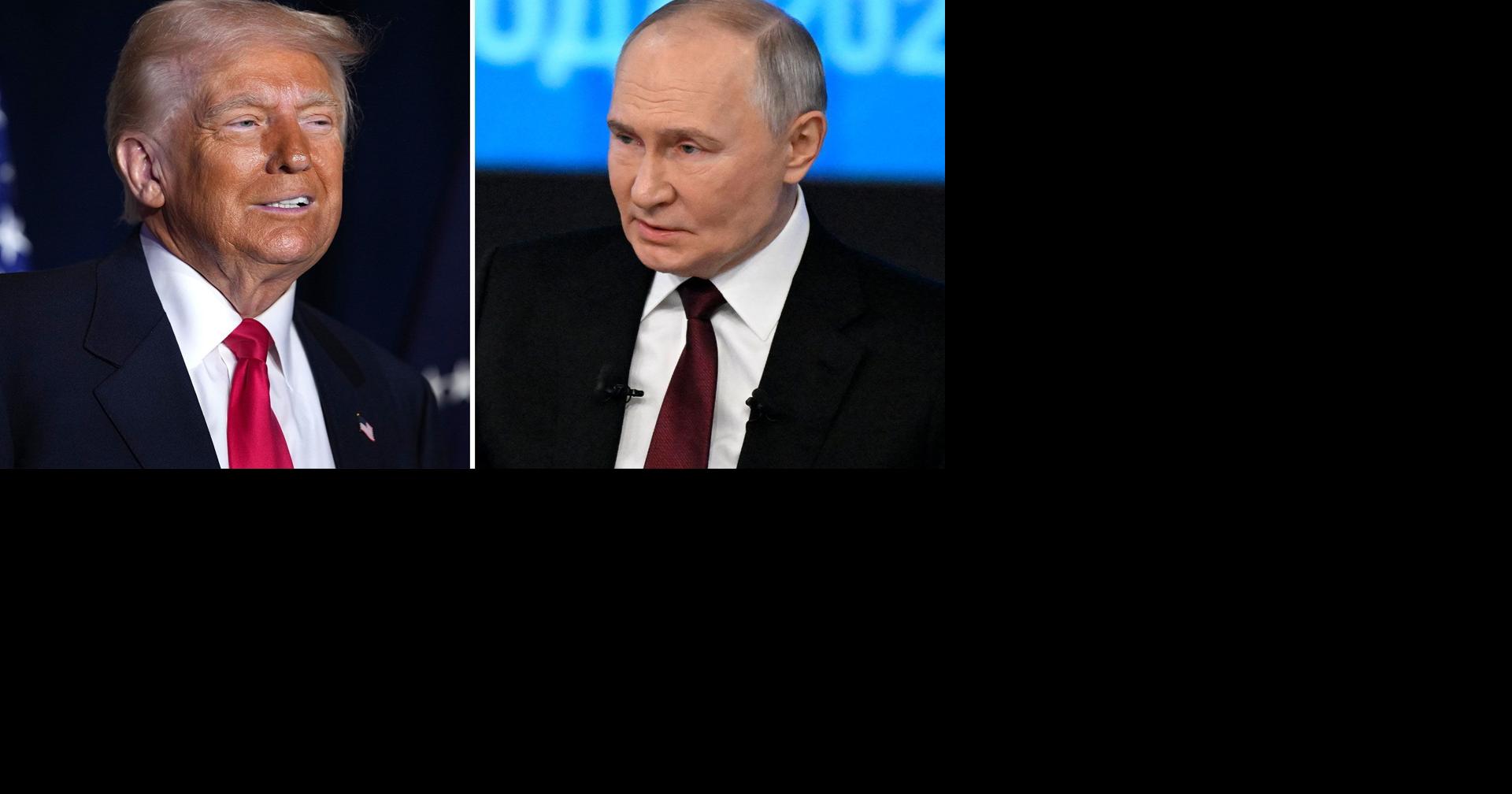 Trump says he’s spoken with Putin as Russia’s war in Ukraine approaches ...