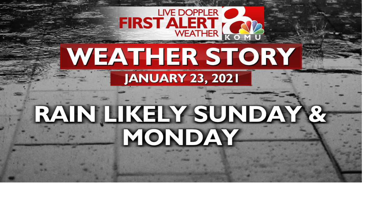 Forecast: showers for Sunday; widespread rain on Monday | Weather ...