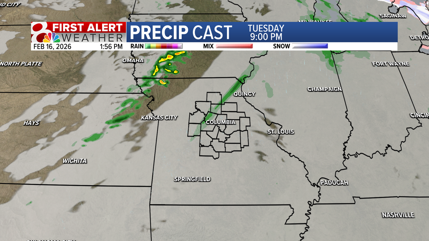 Forecast: Temperatures stay in the 60s for most of the week with slight ...