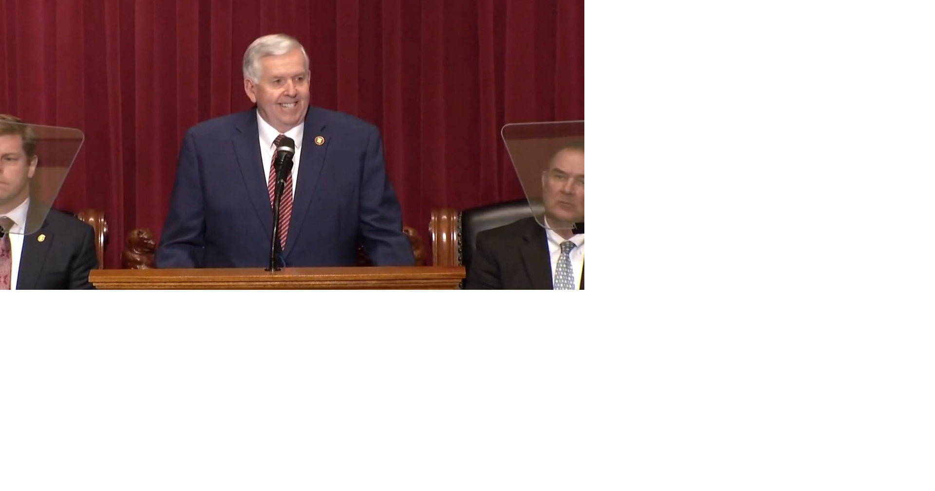 Parson's State of the State emphasizes widening of I-70, continuation ...