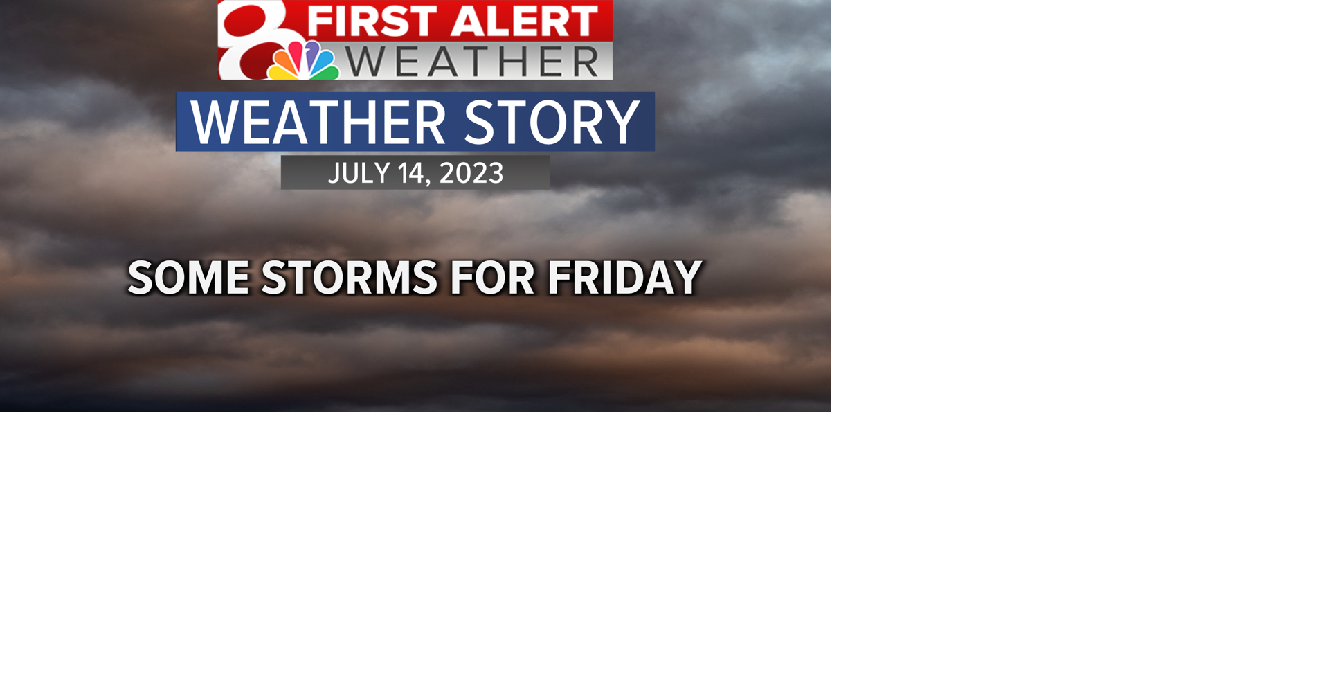 Forecast: Isolated Strong to Severe Storms Possible Tonight | Weather ...