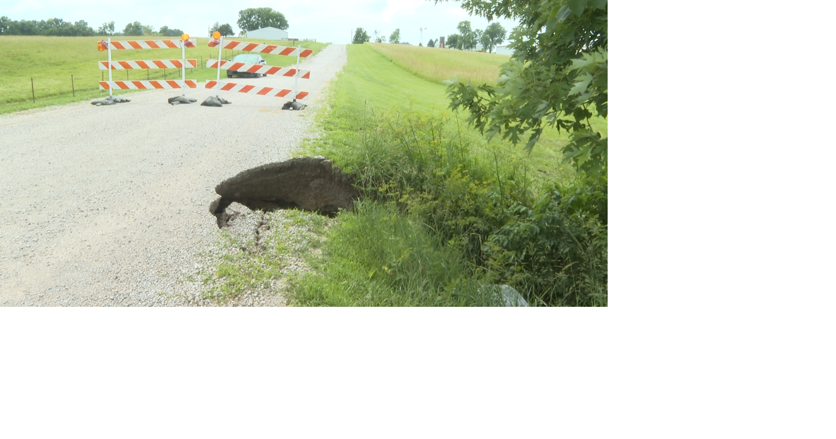 Road closed in Ashland due to flooding damage | Mid-Missouri News ...