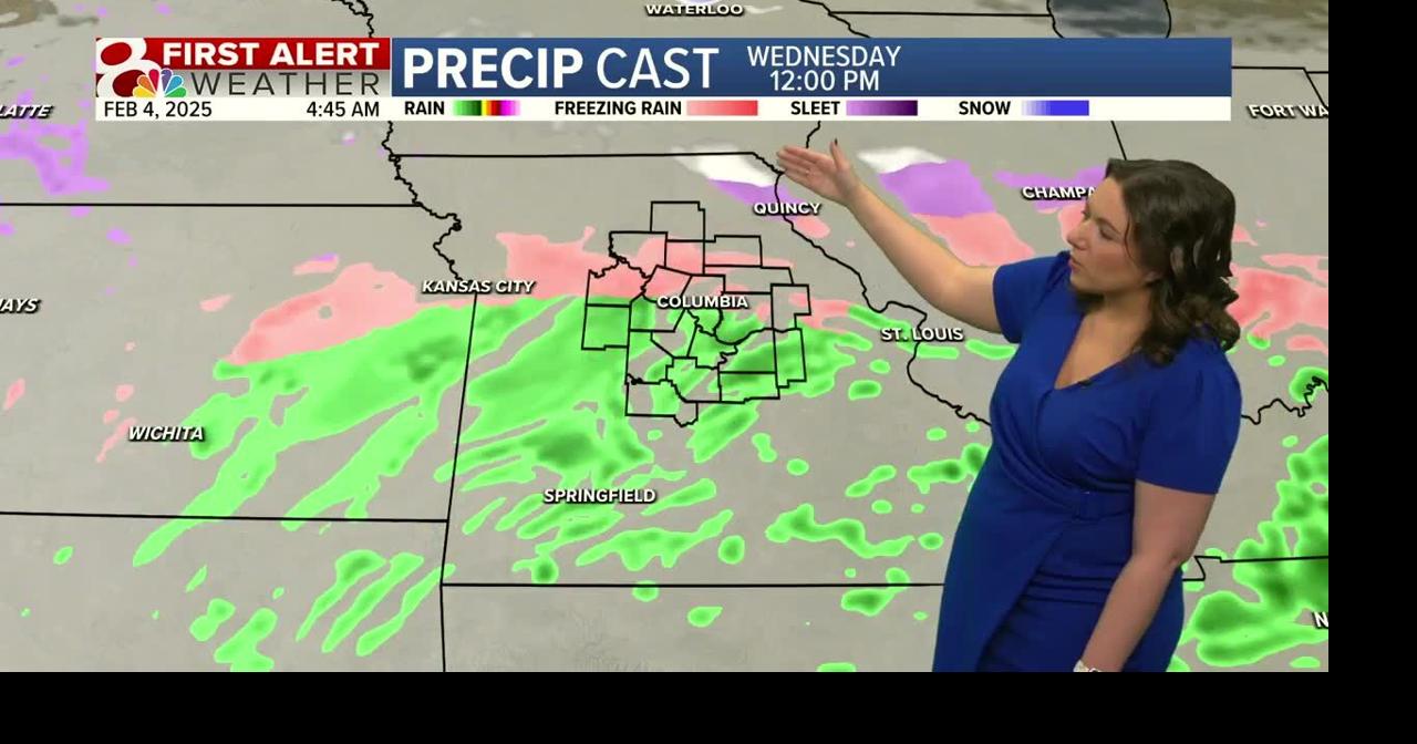 Forecast: Cold Tuesday. freezing rain possible on Wednesday | Weather ...