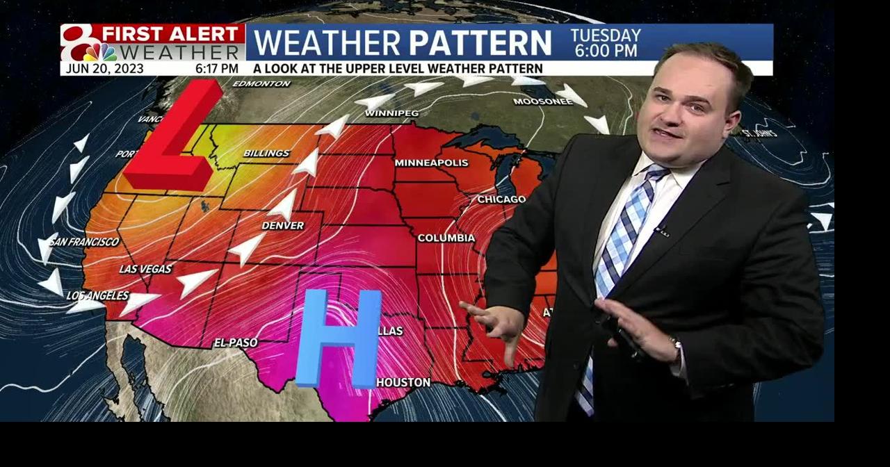 Lower humidity by Thursday, highs staying in the upper 80s and lower ...