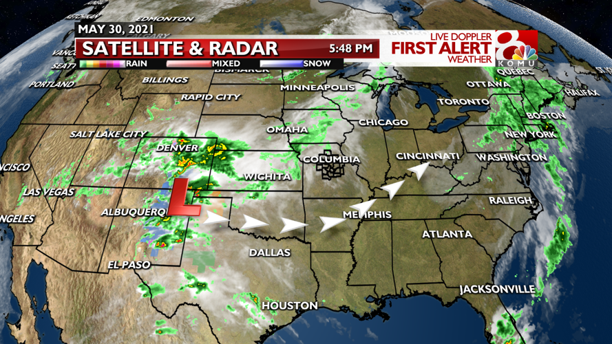 Forecast: Tracking rain chances for the week ahead | Weather | komu.com