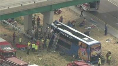 megabus crash