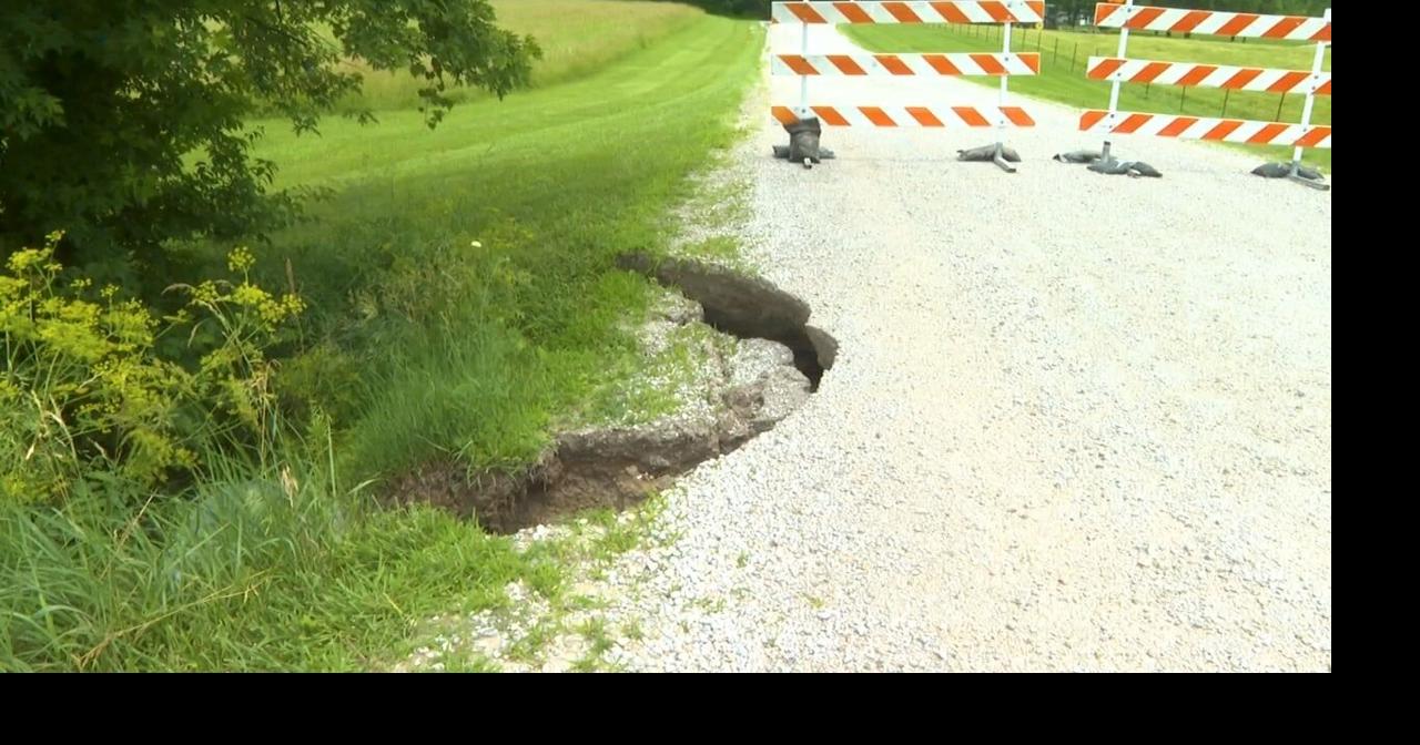 Road closed in Ashland due to flooding damage | Mid-Missouri News ...