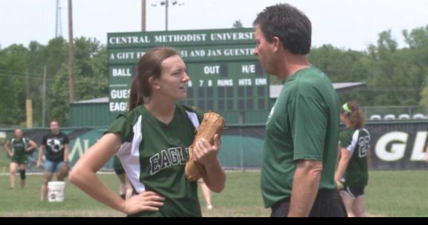 Central Methodist softball scores generational triple play | News ...