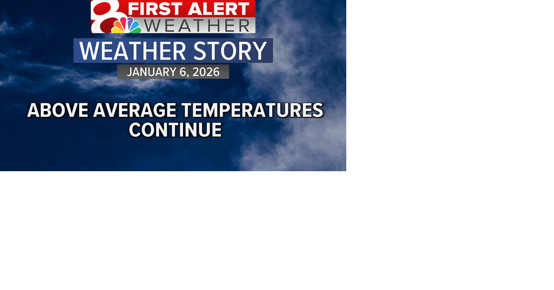 Still above average temperatures, tracking rain chances | Weather ...