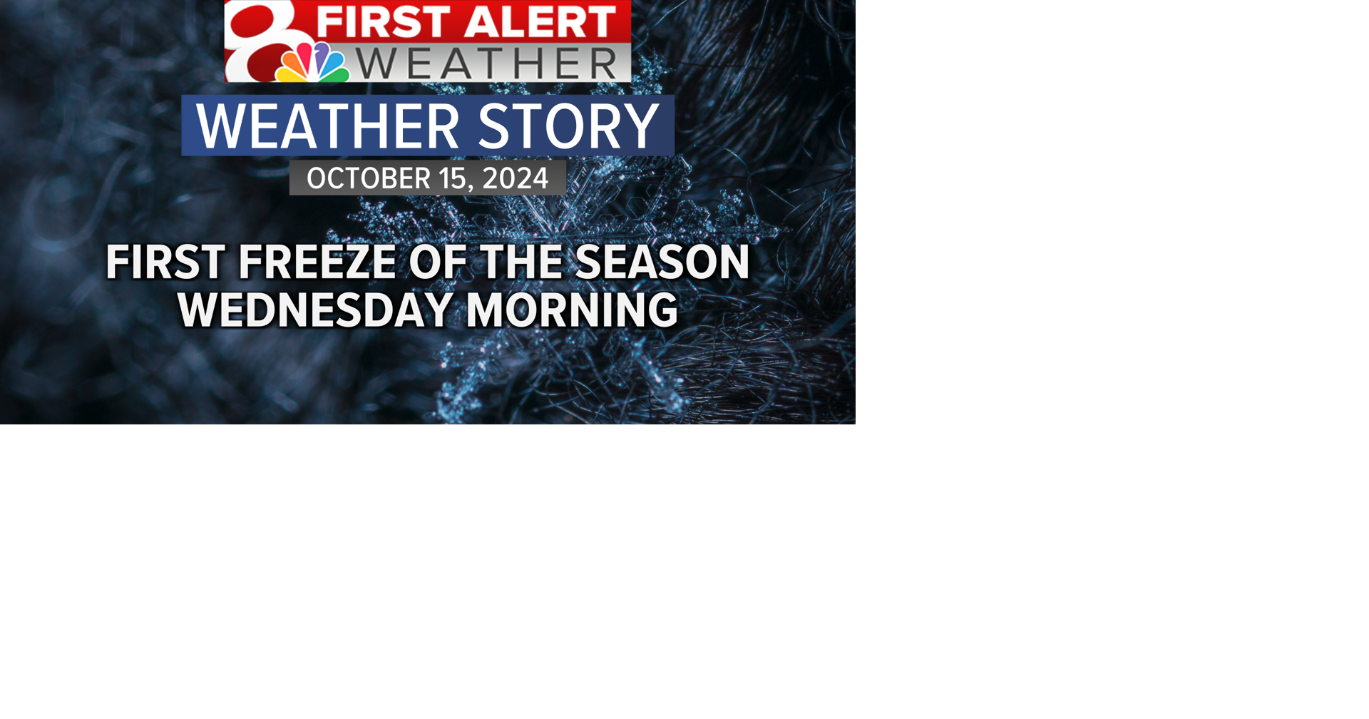 Forecast: First Freeze Wednesday Morning | Weather | komu.com