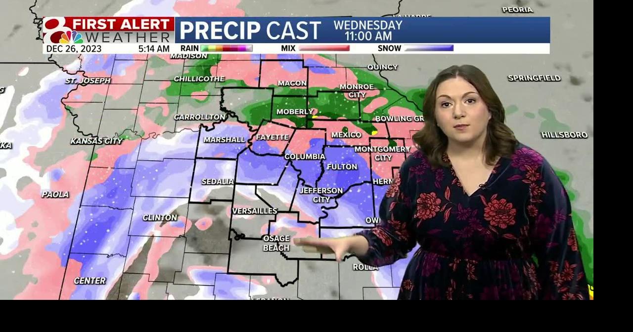 Forecast: Tracking rain and snow showers for parts of Missouri ...