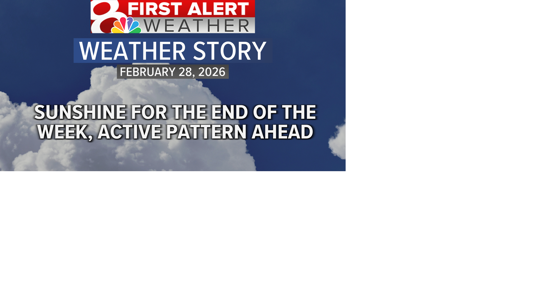 Forecast: Big weather changes on the way! | Weather | komu.com