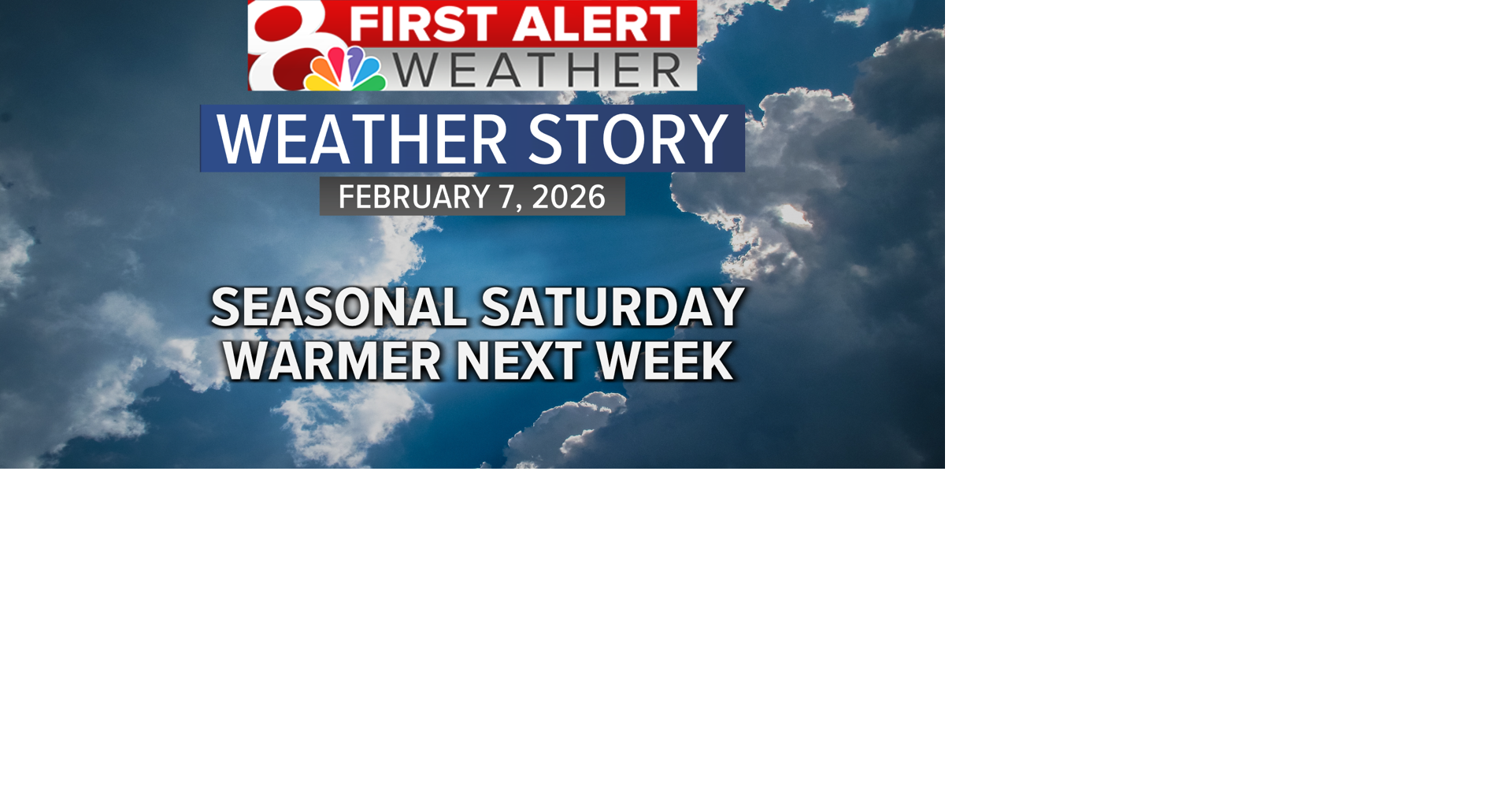 Forecast: Spring-like warmth to come | Weather | komu.com