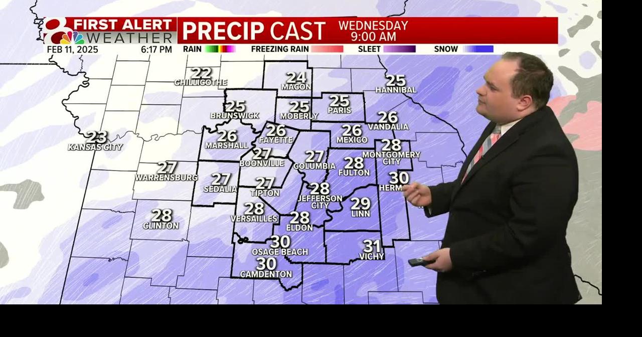 STORM MODE: Slight chances to Wednesday's snowfall | Weather | komu.com