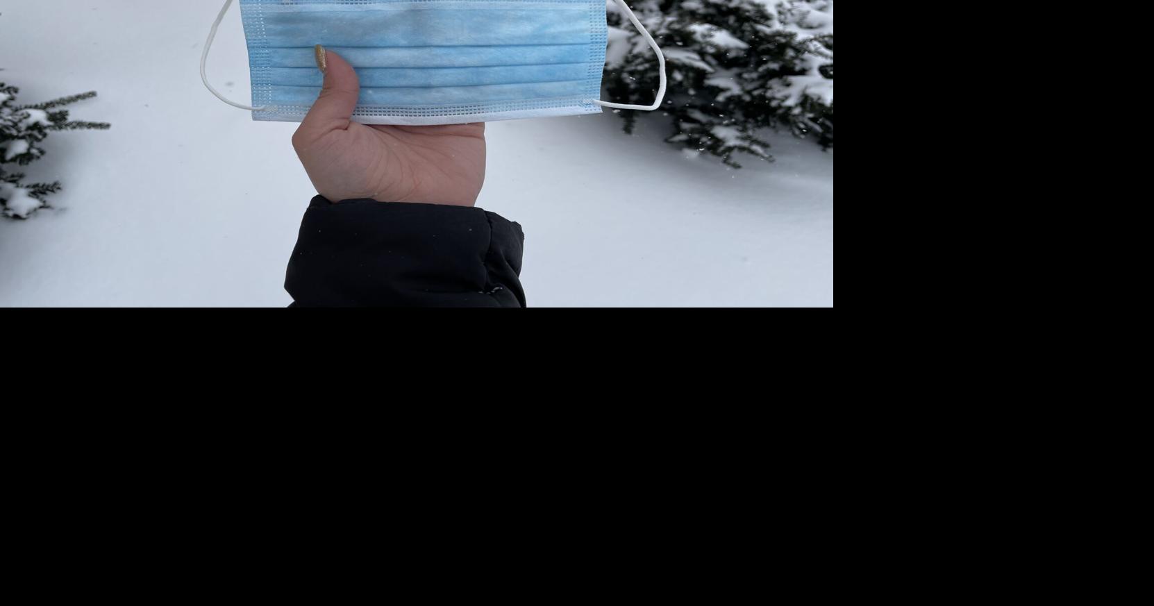 Moist masks from winter weather are not as effective and allow germs to ...