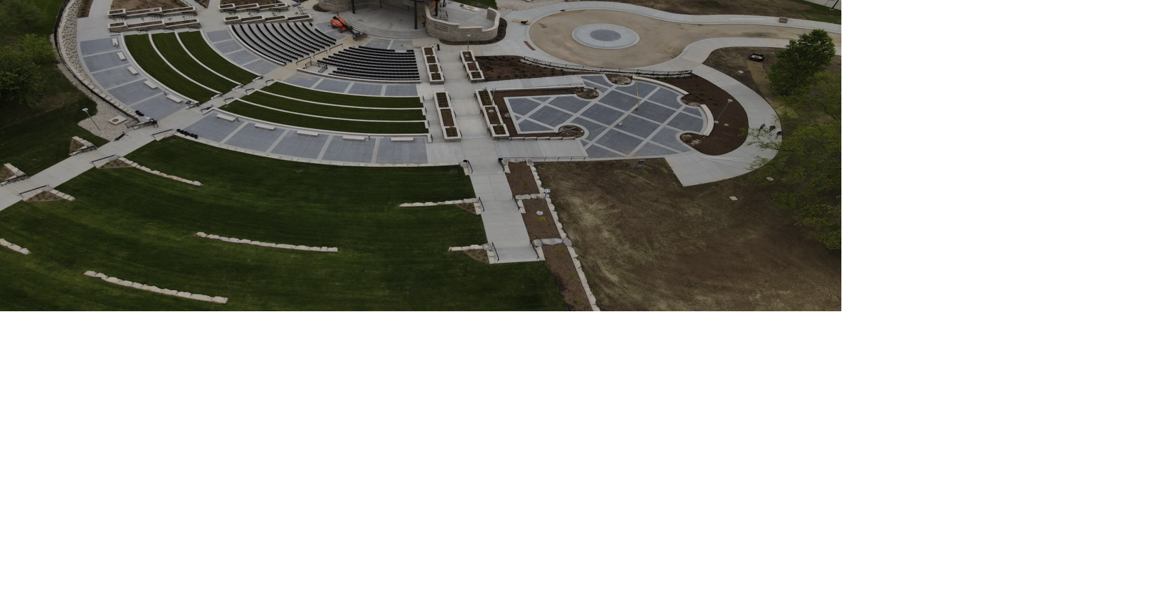 Riverside Park Amphitheater finishes construction, looks ahead to first ...
