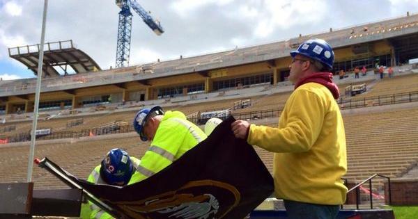 Construction at Faurot Field Reaches a Milestone | News | komu.com