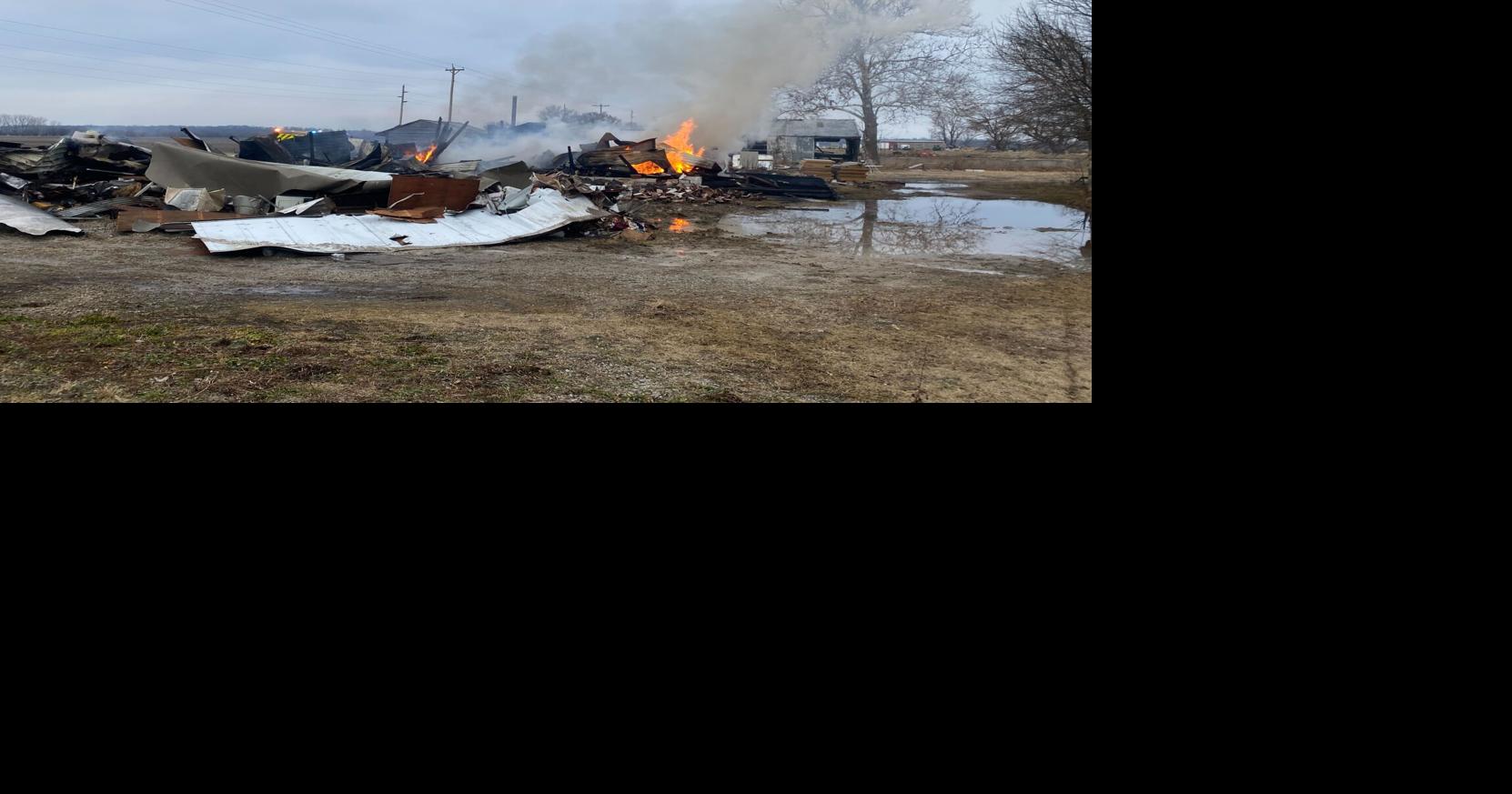 Howard County building destroyed in fire | Mid-Missouri News | komu.com