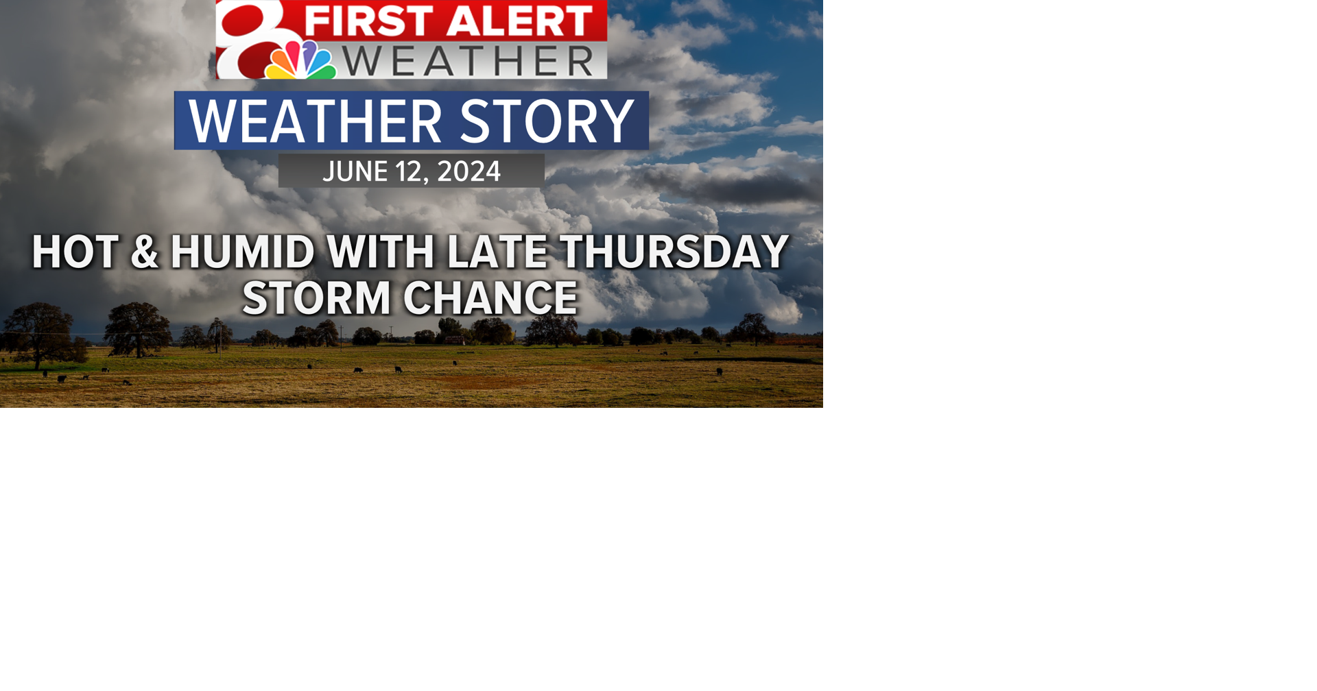 Hot & Humid with Late Thursday Evening Storm Chance | Weather | komu.com