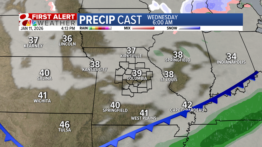 Forecast: Big temperature swings through the week | Weather | komu.com
