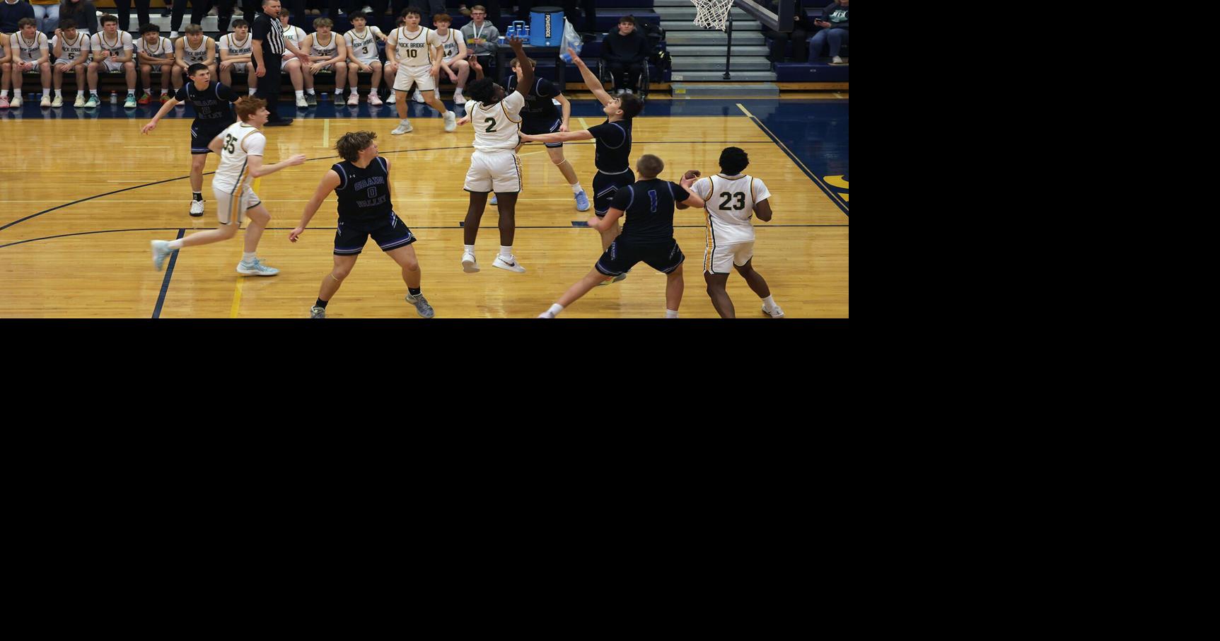 Rock Bridge boys basketball outlasts Grain Valley in 4OT district ...