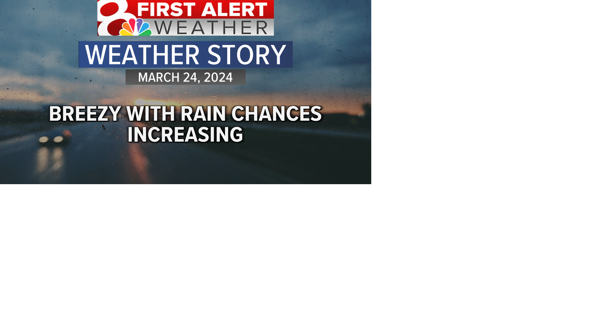 Forecast: Red Flag Warning issued, tracking rain chances too | Weather ...