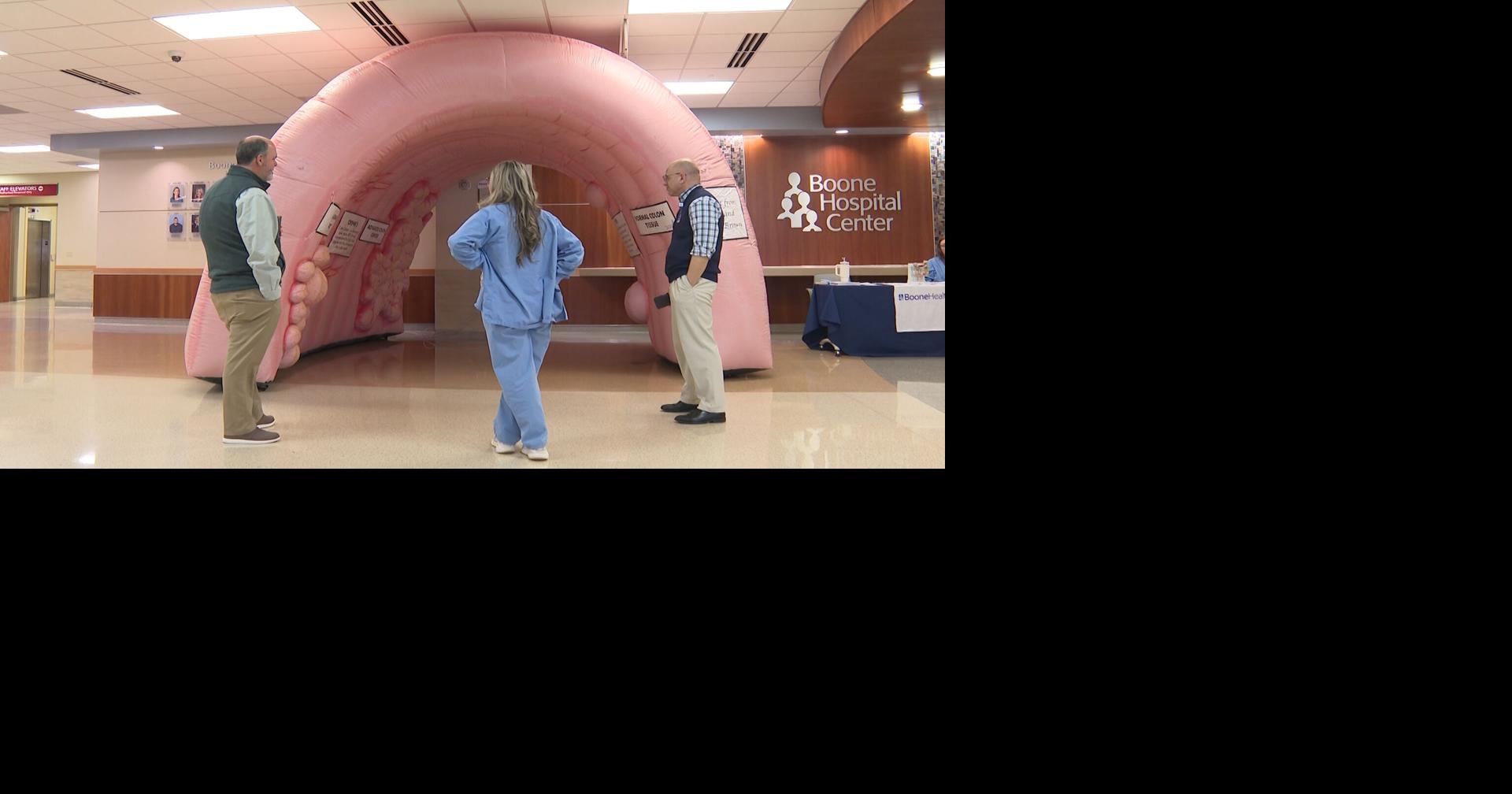 Boone Health inflatable colon spreads cancer awareness | Mid-Missouri ...