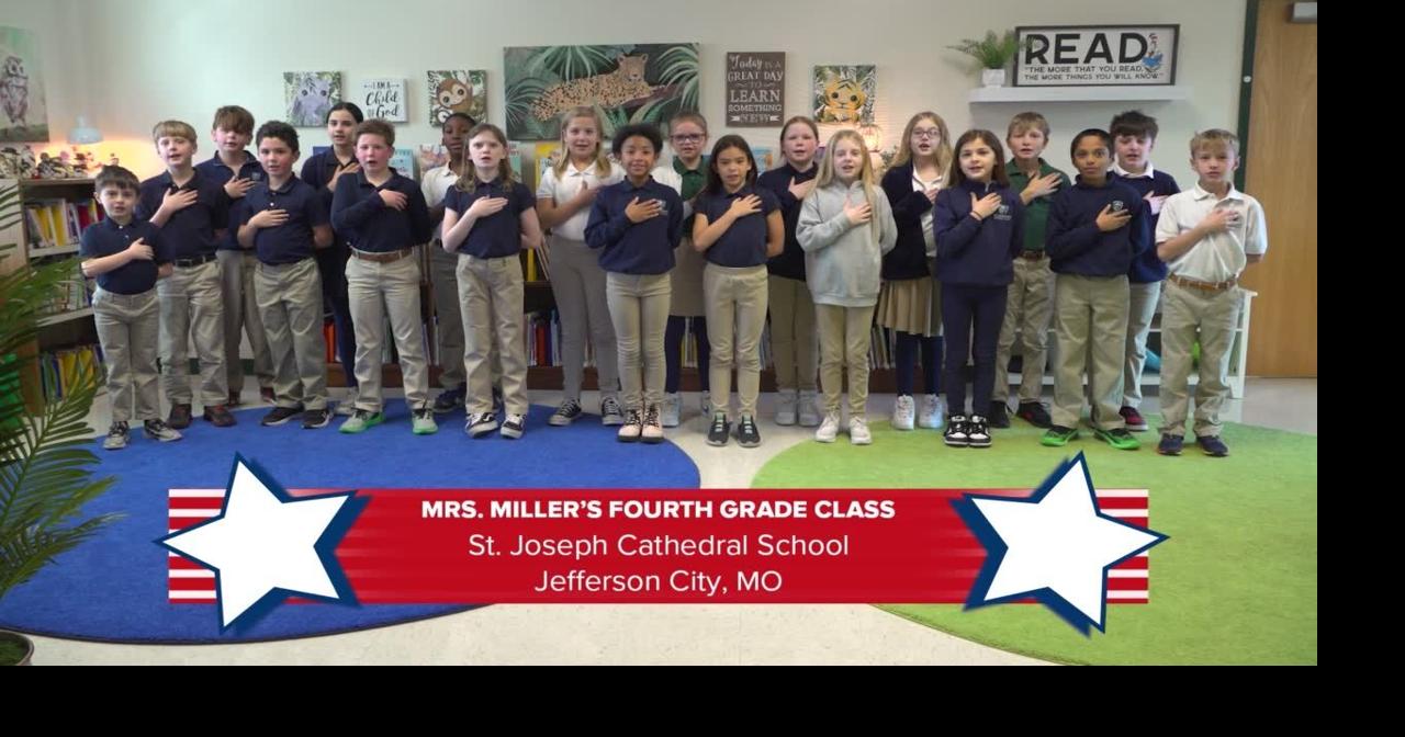St. Joseph Cathedral School - Mrs. Miller's 4th Grade Class | Daily ...