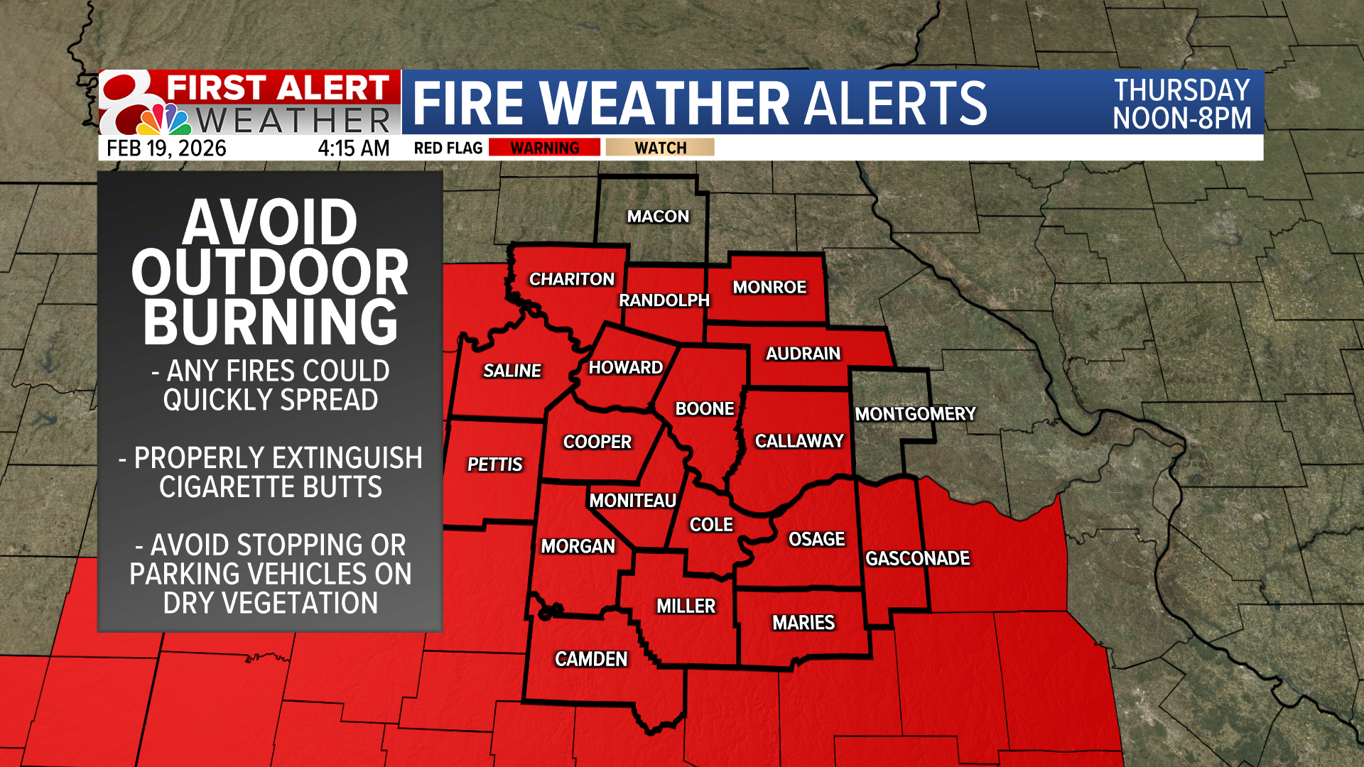 Forecast: Red Flag Warning, cooldown coming | Weather | komu.com