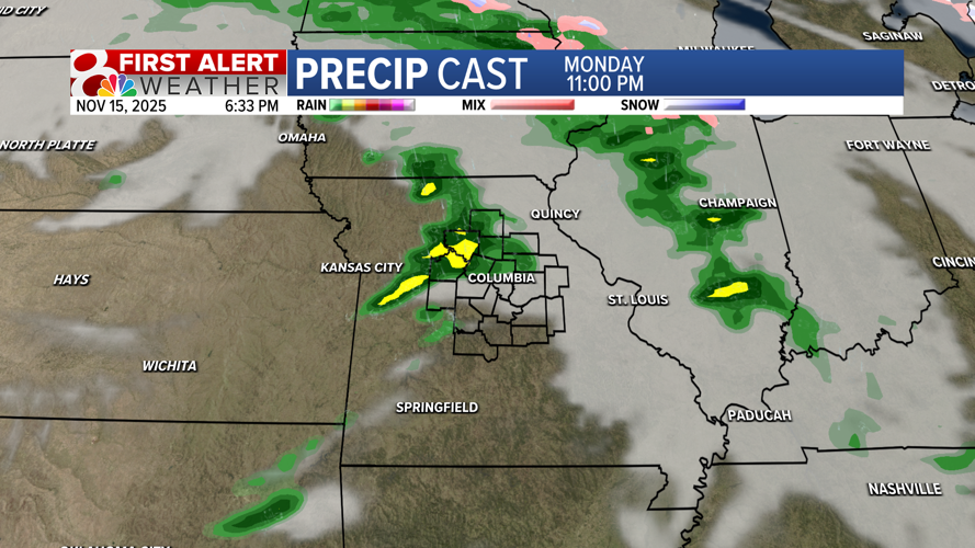 Forecast: Dry Sunday, rainy work week ahead | Weather | komu.com