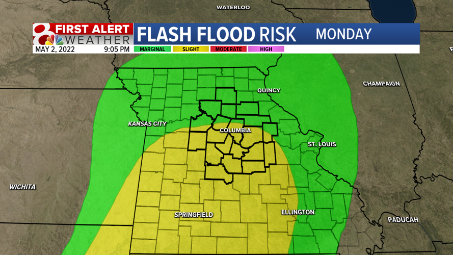 Forecast: Multiple storm chances to kick off May | Weather | komu.com