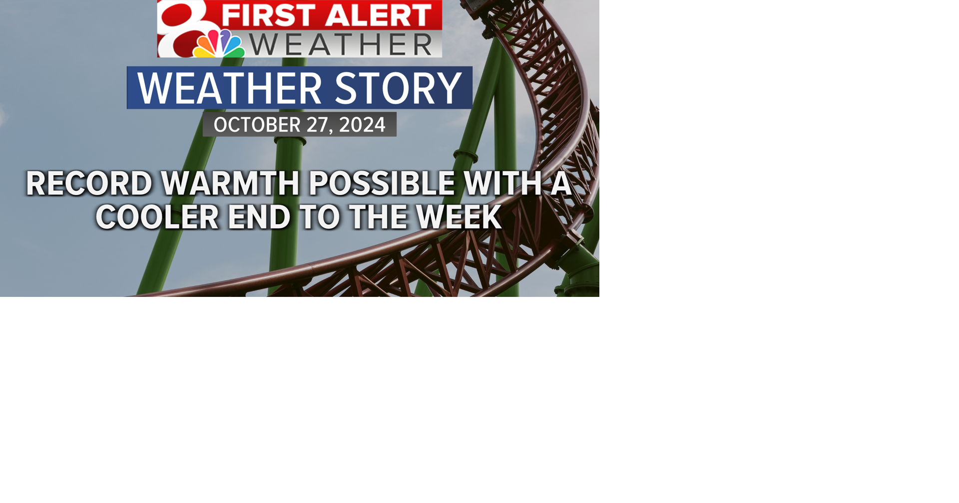 Forecast: A rollercoaster of temperatures is ahead this week | Weather ...