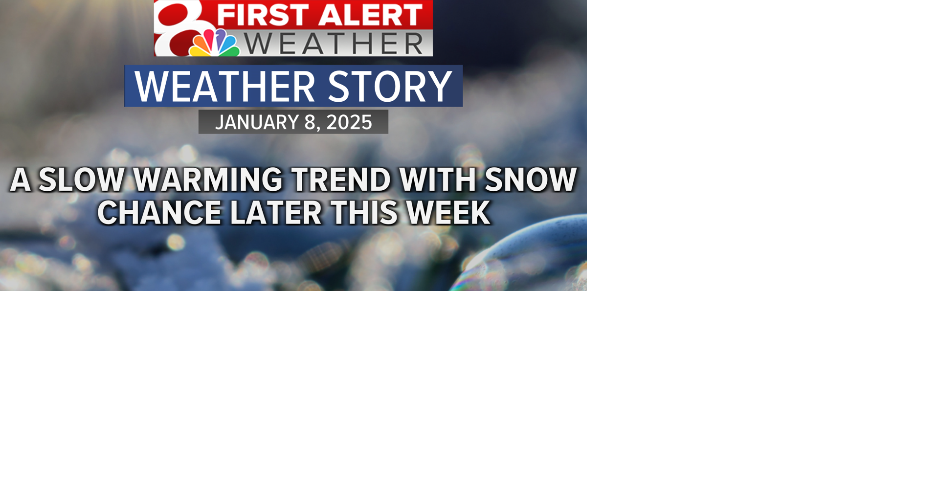 Forecast: Cold temperatures continue with light snow later this week ...