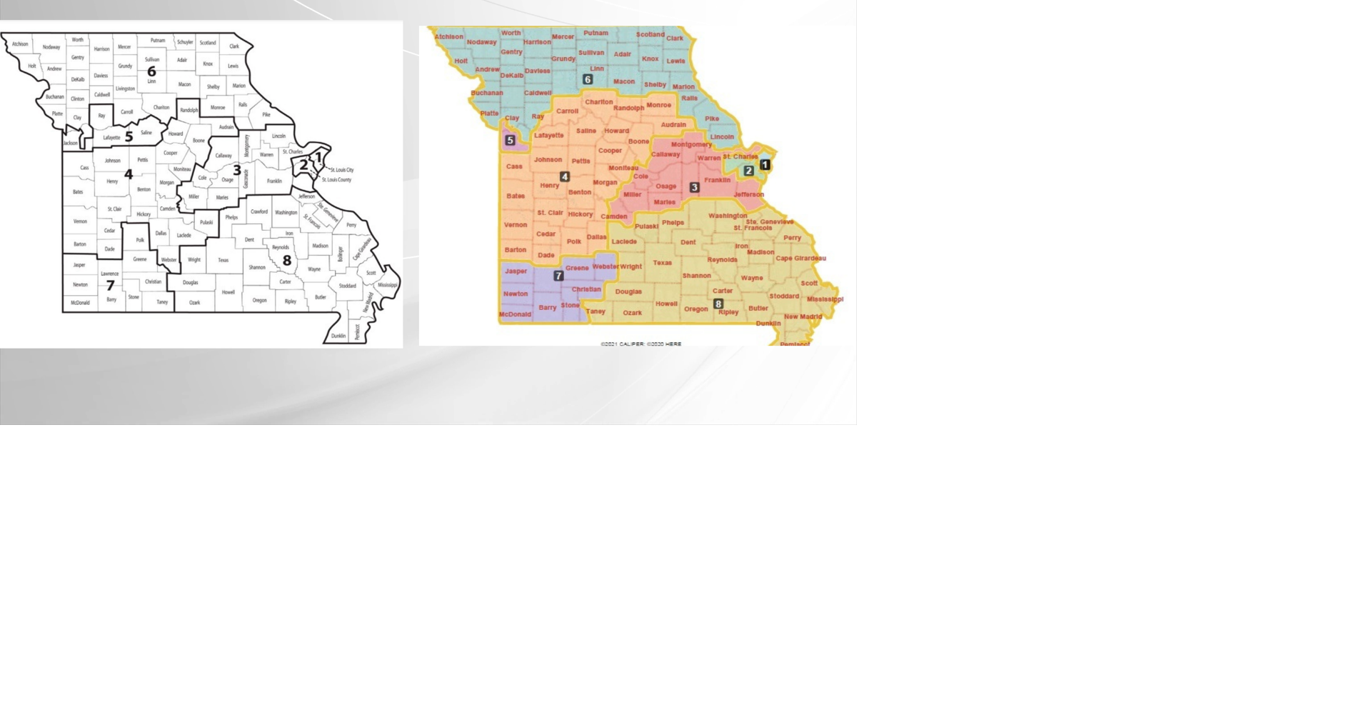 Missouri legislators release proposed state redistricting map | State ...