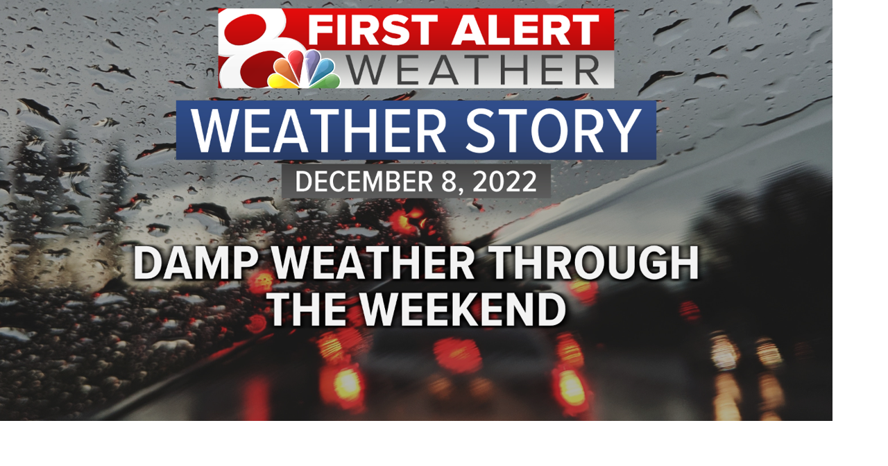 A rainy pattern re-develops with similar temps over next five days ...