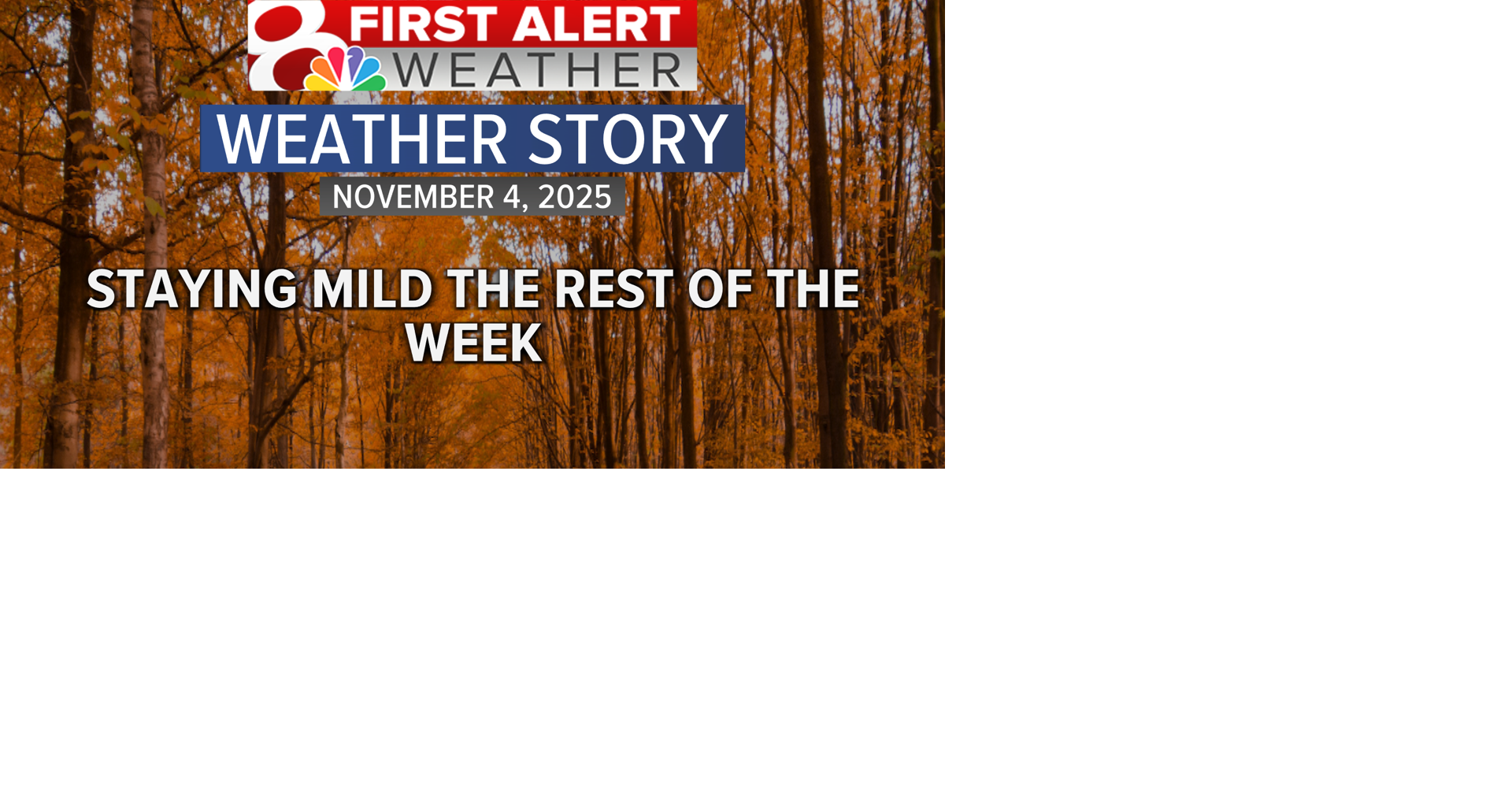 Forecast: 70s for Tuesday, 60s the rest of the week | Weather | komu.com