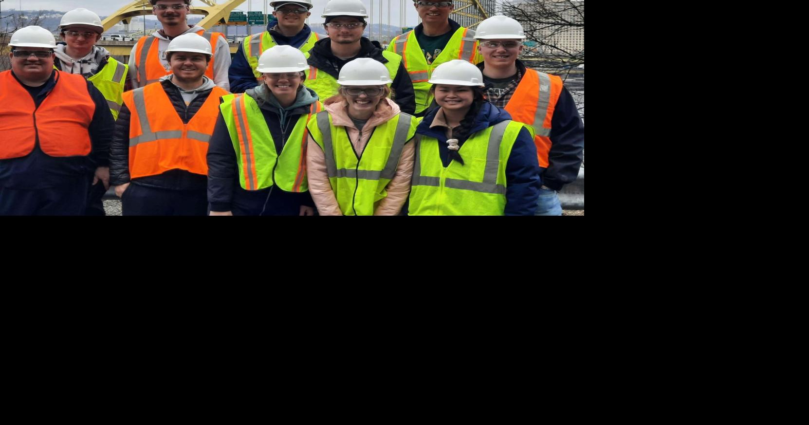 Civil engineering seniors learn, bond on Pittsburgh trip | Kpcnews ...