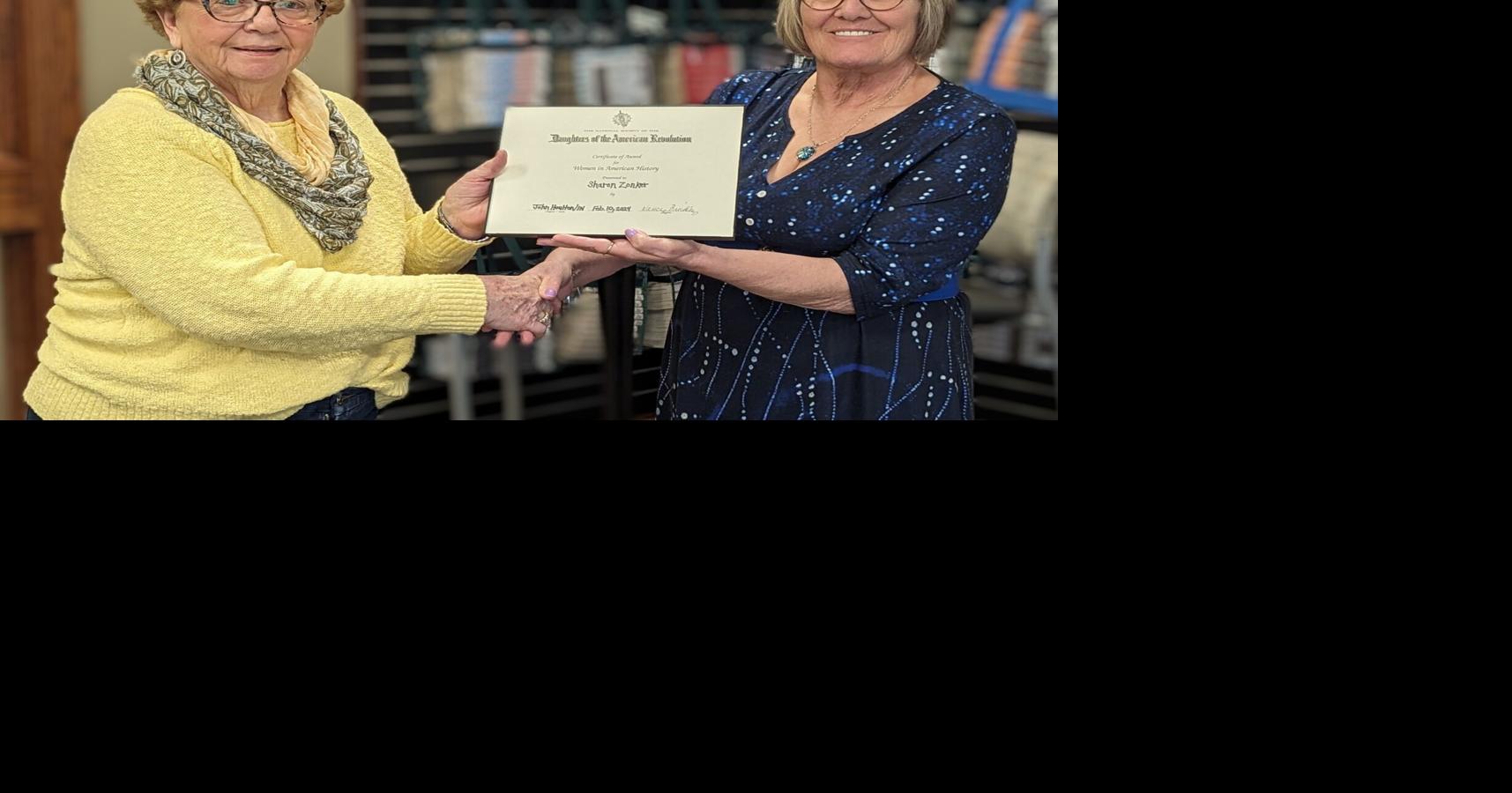 DAR chapter honors Sharon Zonker as ‘Woman of the Year’ | Thestar ...